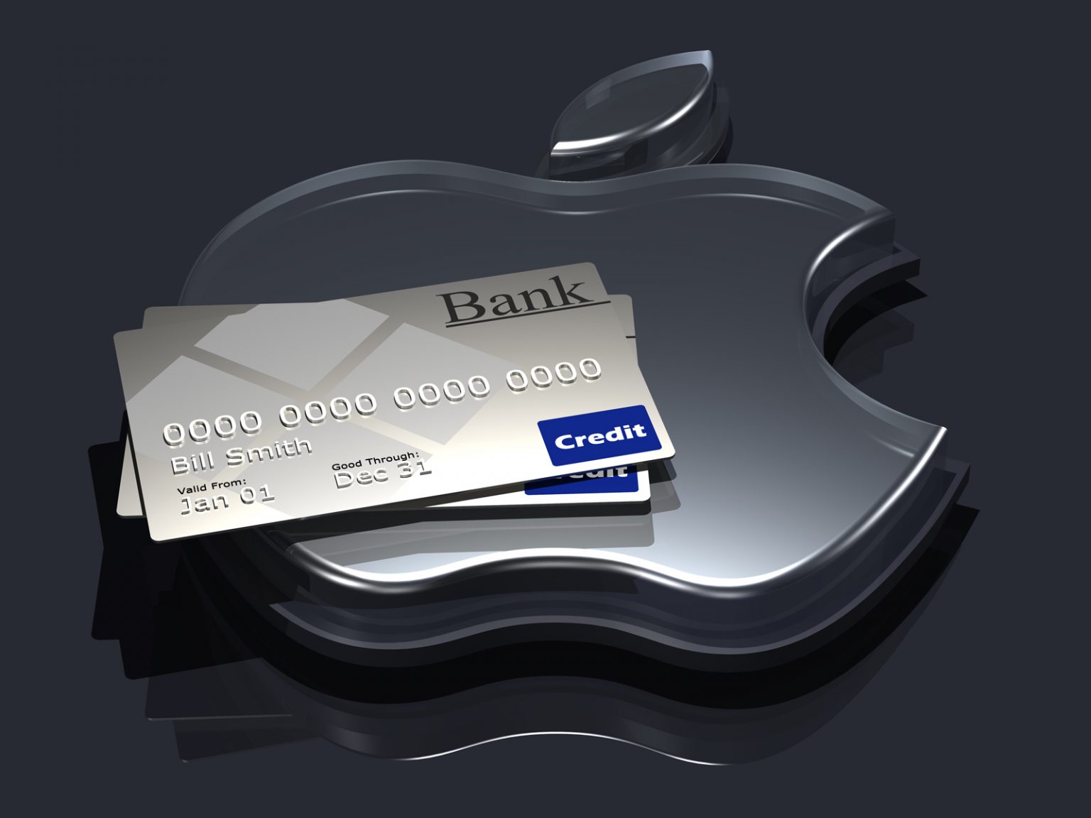 Full set of 3d Apple logos (in oddly conceptual situations) – Norebbo