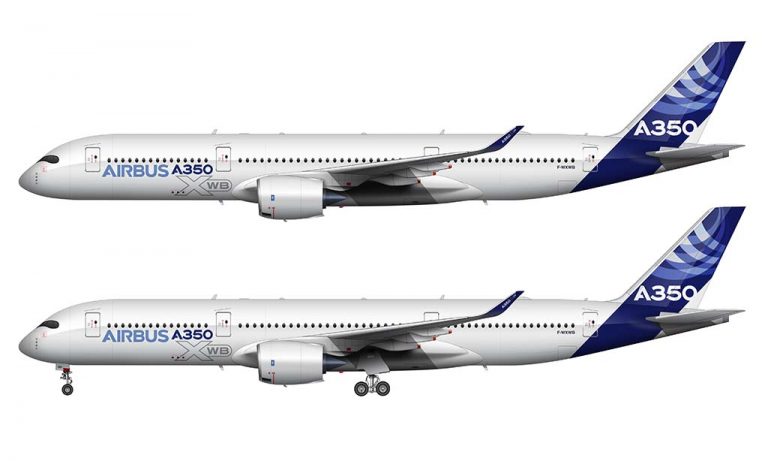 Airbus A350-900 WXB illustration – Norebbo
