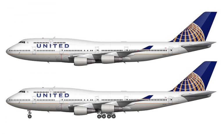 A visual history of the United Airlines livery – Norebbo