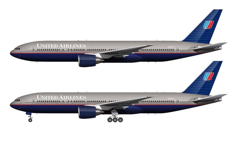 A visual history of the United Airlines livery – Norebbo