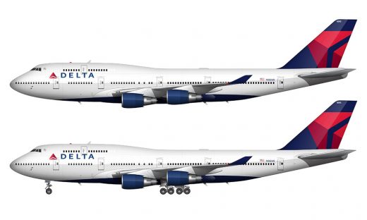 The beautiful evolution of the Delta Air Lines livery – Norebbo