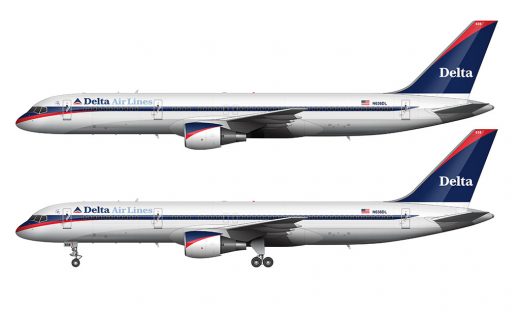 The beautiful evolution of the Delta Air Lines livery – Norebbo