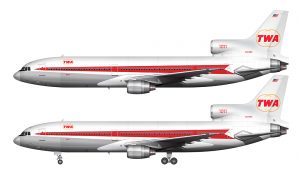 » Trans World Airlines L-1011’s in three different liveries