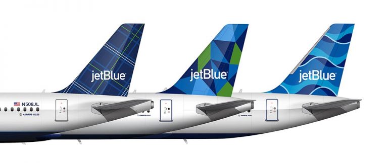 A closer look at the new JetBlue Streamers tail for the A321LR – Norebbo