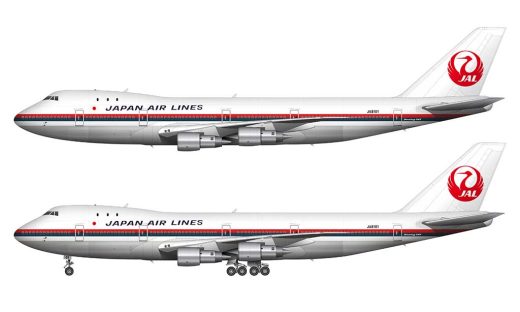 The subtle (but classy) evolution of the Japan Airlines livery – Norebbo