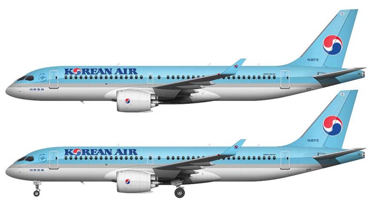An in-depth overview of the Korean Air livery – Norebbo